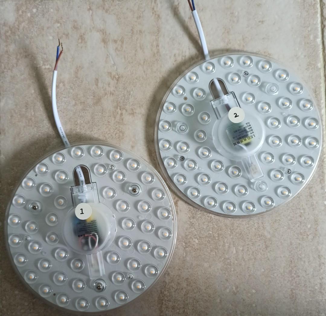 LED round ceiling light replacement 24W, Furniture & Home Living ...