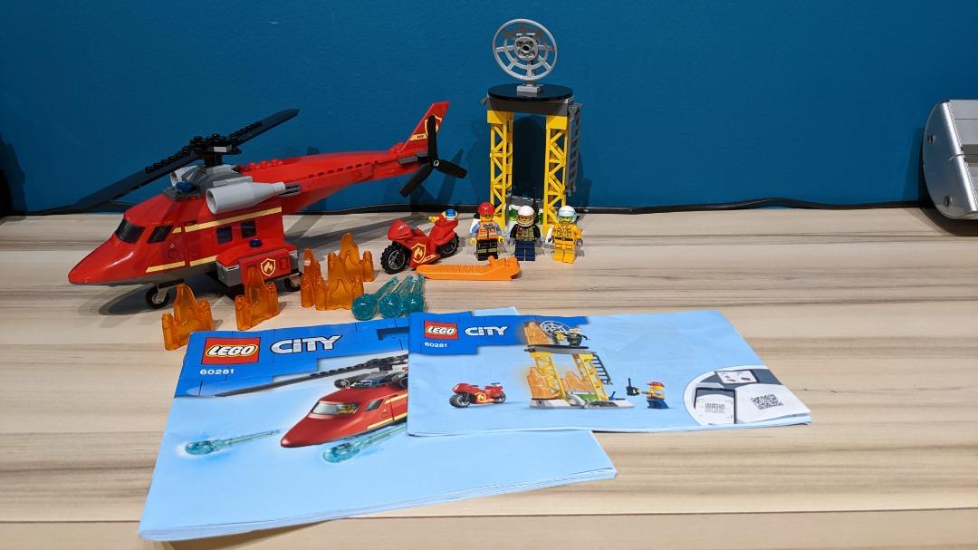 Lego City 60281 - Fire Rescue Helicopter, Hobbies & Toys, Toys & Games ...