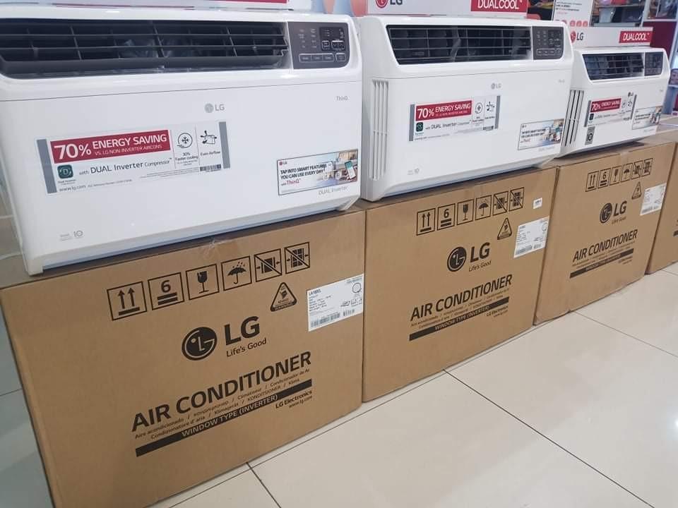 Lg Dual Inverter Window Type, TV & Home Appliances, Air Conditioning ...