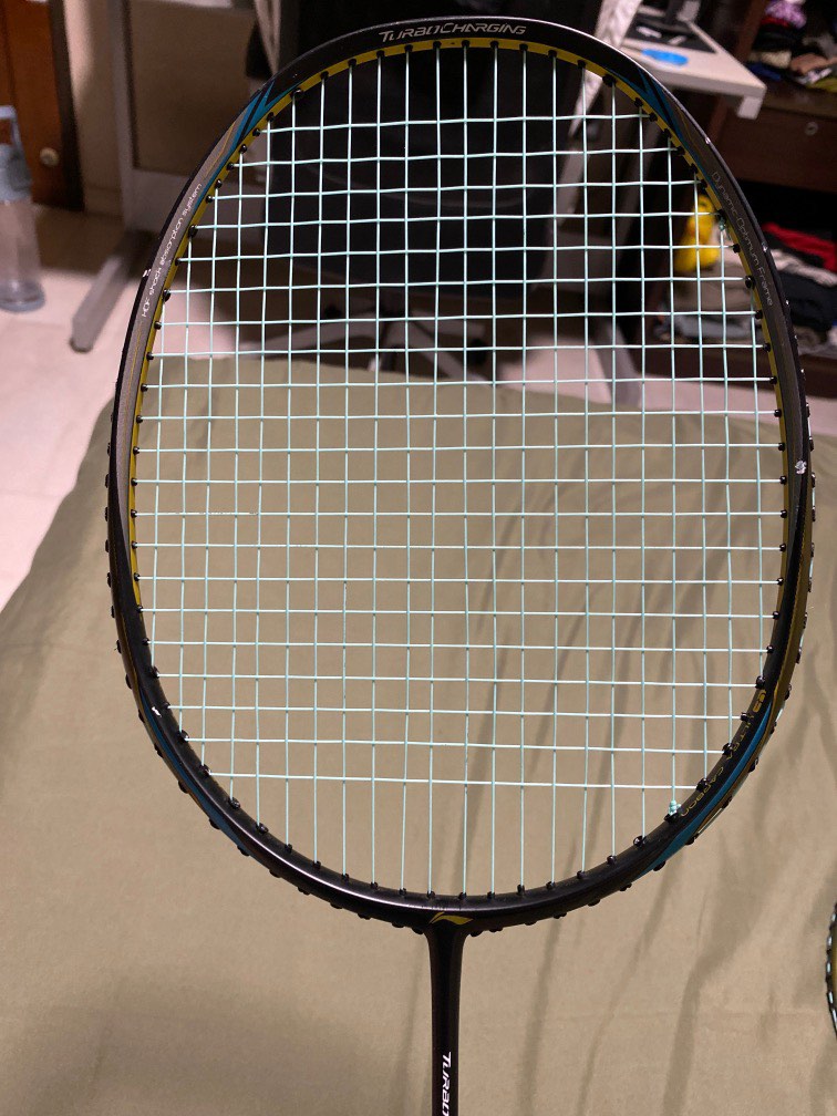 Li ning turbo charging 75EX, Sports Equipment, Sports & Games, Racket ...