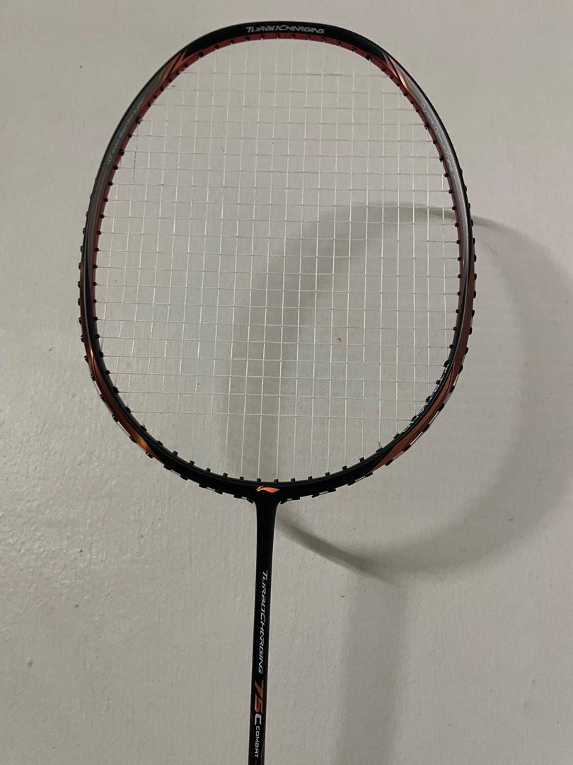 LI-NING TURBO CHARGING 75C 3U BLACK RED, Sports Equipment, Sports ...