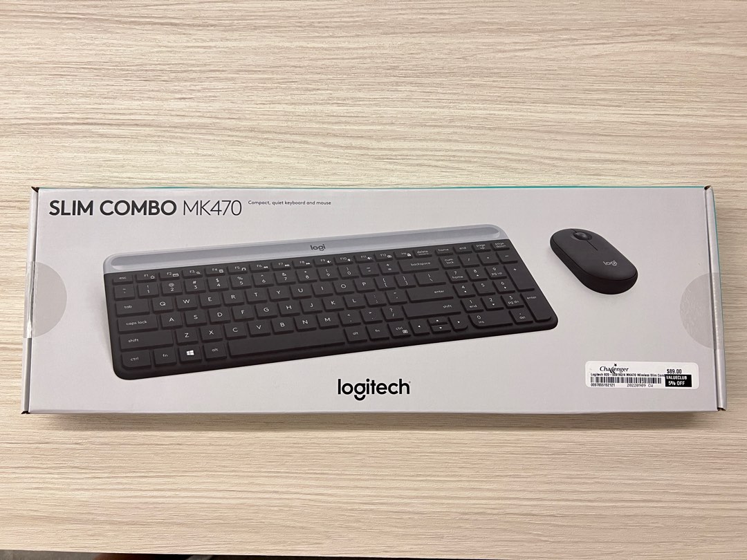 Logitech Slim Combo Mk470 Compact Wireless Keyboard And Mouse Computers And Tech Parts