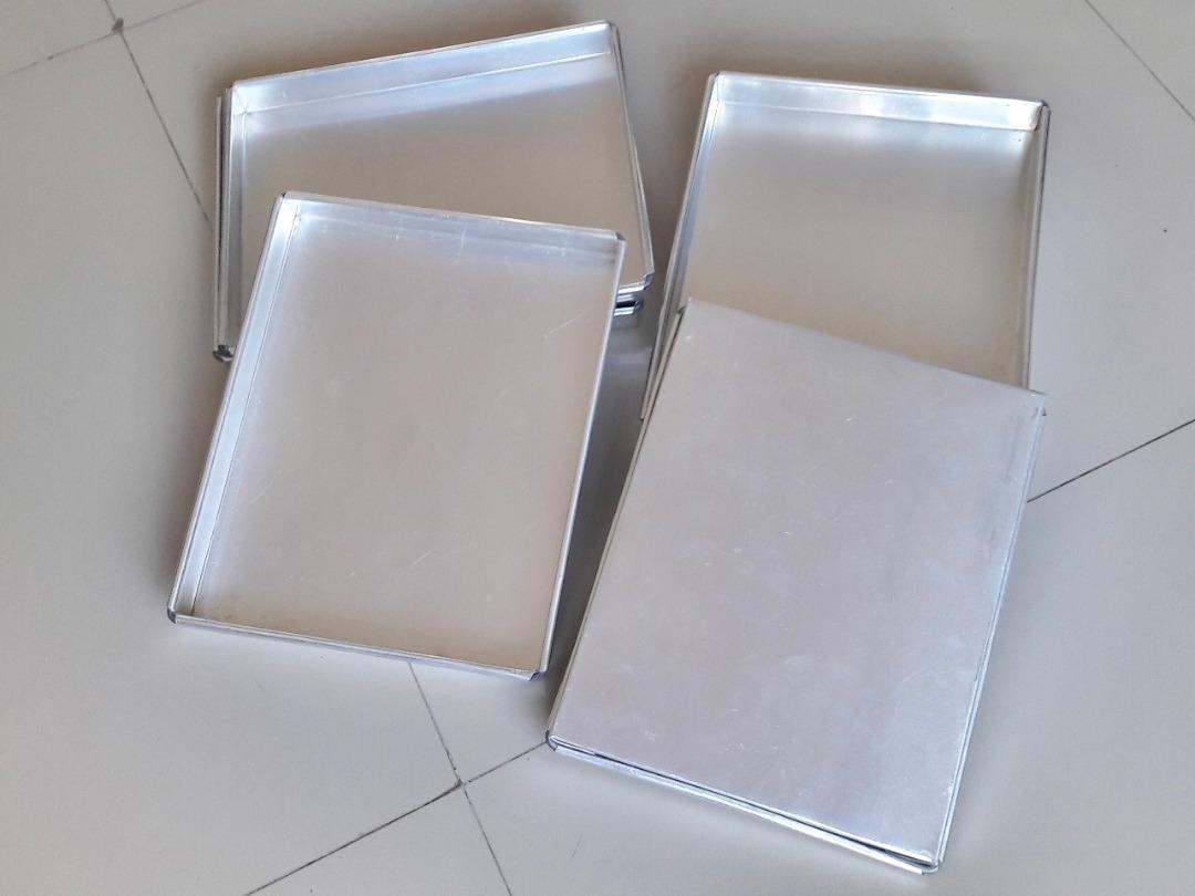 Loyang Kue Kering Roti Bolu Gulung Jadul Spiku Persegi Premium Tebal 0. ...