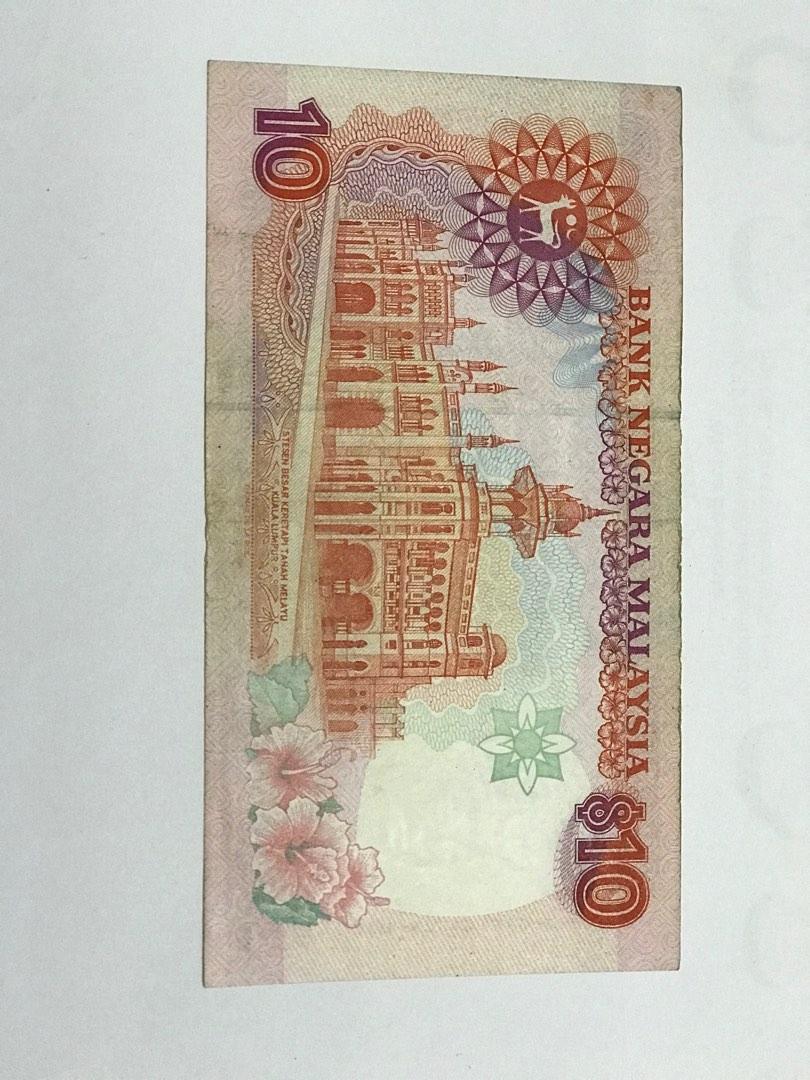 Malaysia Old Bank Note RM10, Hobbies & Toys, Collectibles & Memorabilia ...