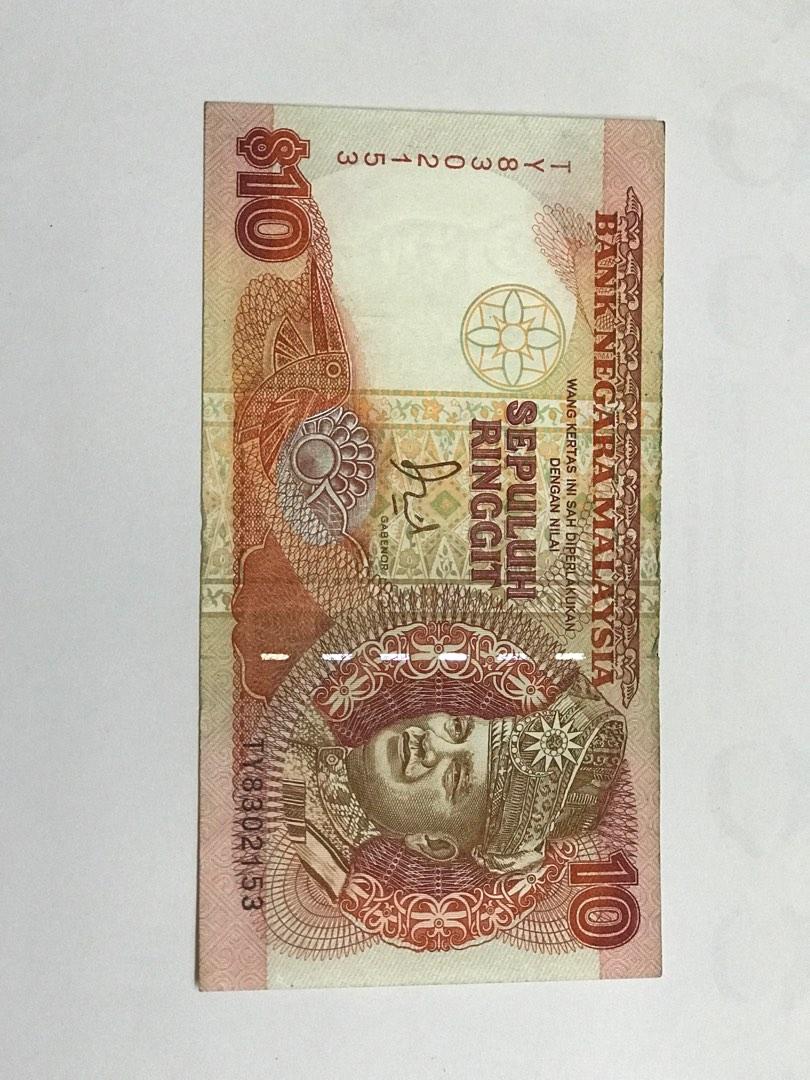 Malaysia Old Bank Note RM10, Hobbies & Toys, Collectibles & Memorabilia ...