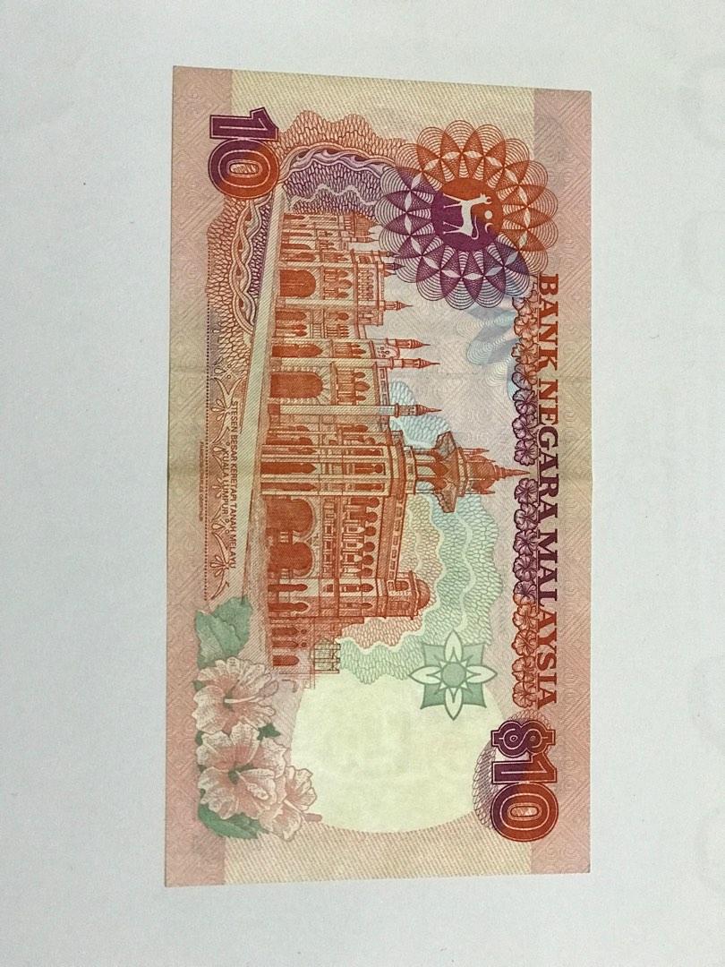 Malaysia Old Bank Note RM10, Hobbies & Toys, Collectibles & Memorabilia ...
