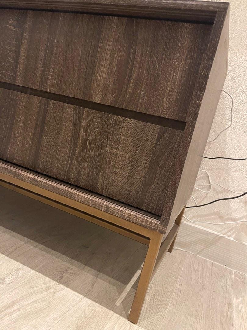 MEDIA TABLE AND CENTER TABLE SET, Furniture & Home Living, Furniture ...