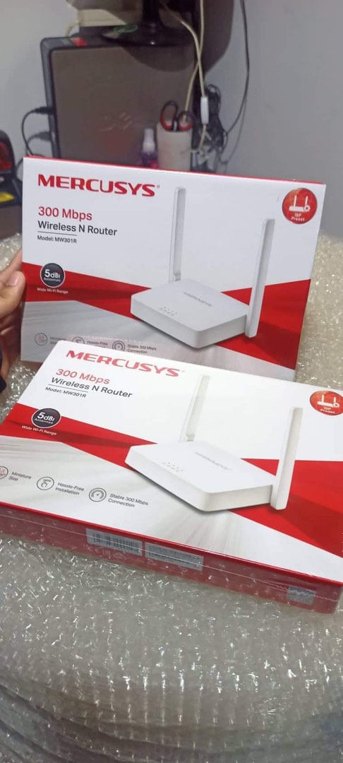 Mercusys MW301R 300Mbps Wireless N Router Two 5dBi Antennas | WiFi ...