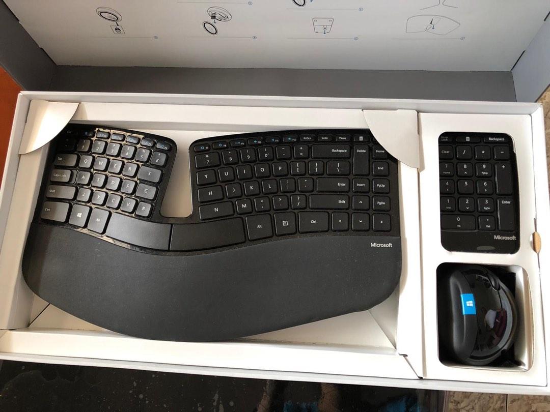 Microsoft Sculpt Ergonomic Keyboard, Computers & Tech, Parts ...
