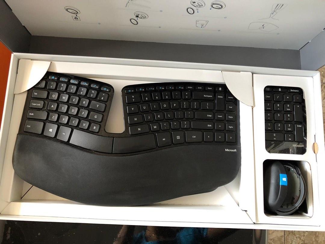 Microsoft Sculpt Ergonomic Keyboard, Computers & Tech, Parts ...