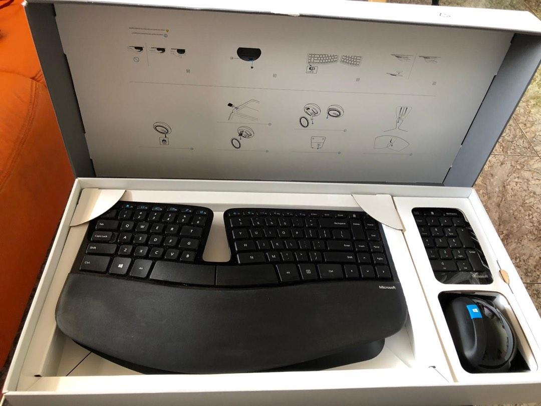 Microsoft Sculpt Ergonomic Keyboard, Computers & Tech, Parts ...