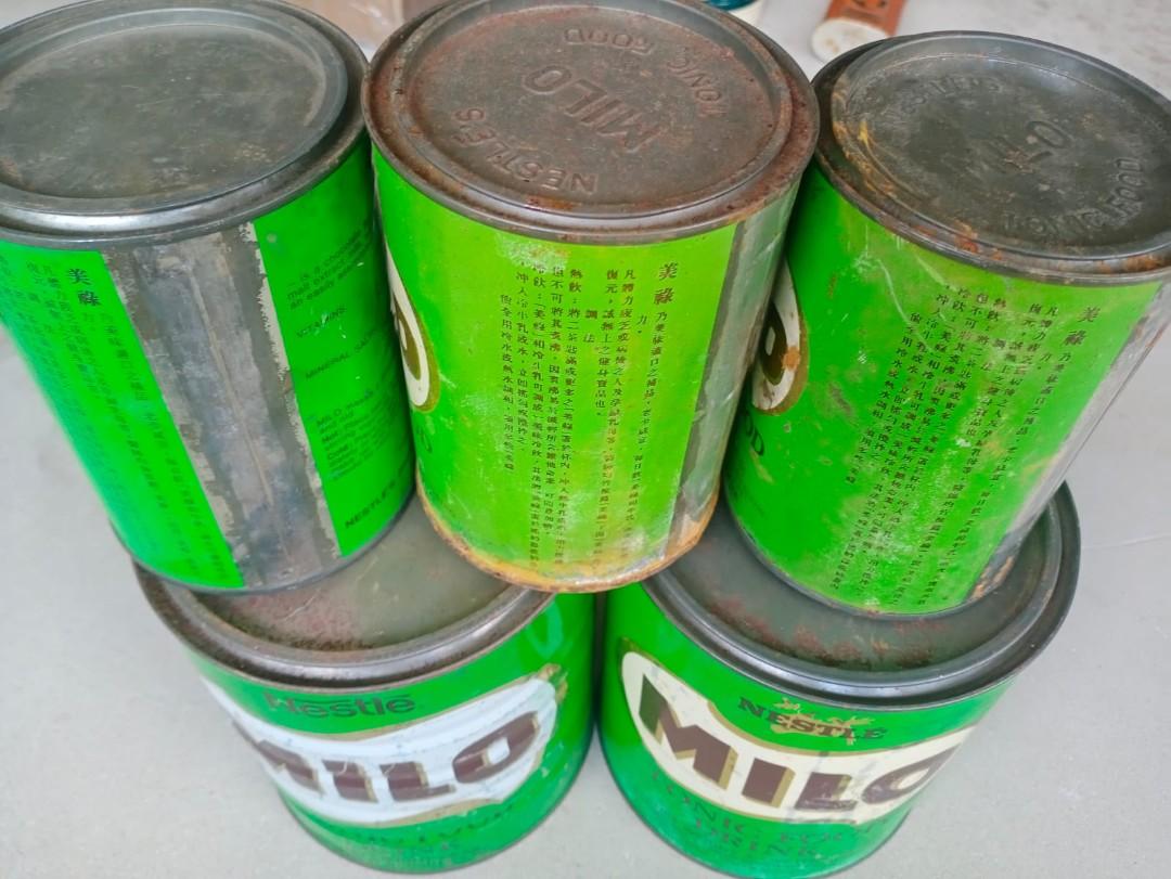 MILO - vintage collectible empty tin - Bahamas and Malaysia - Chinese ...