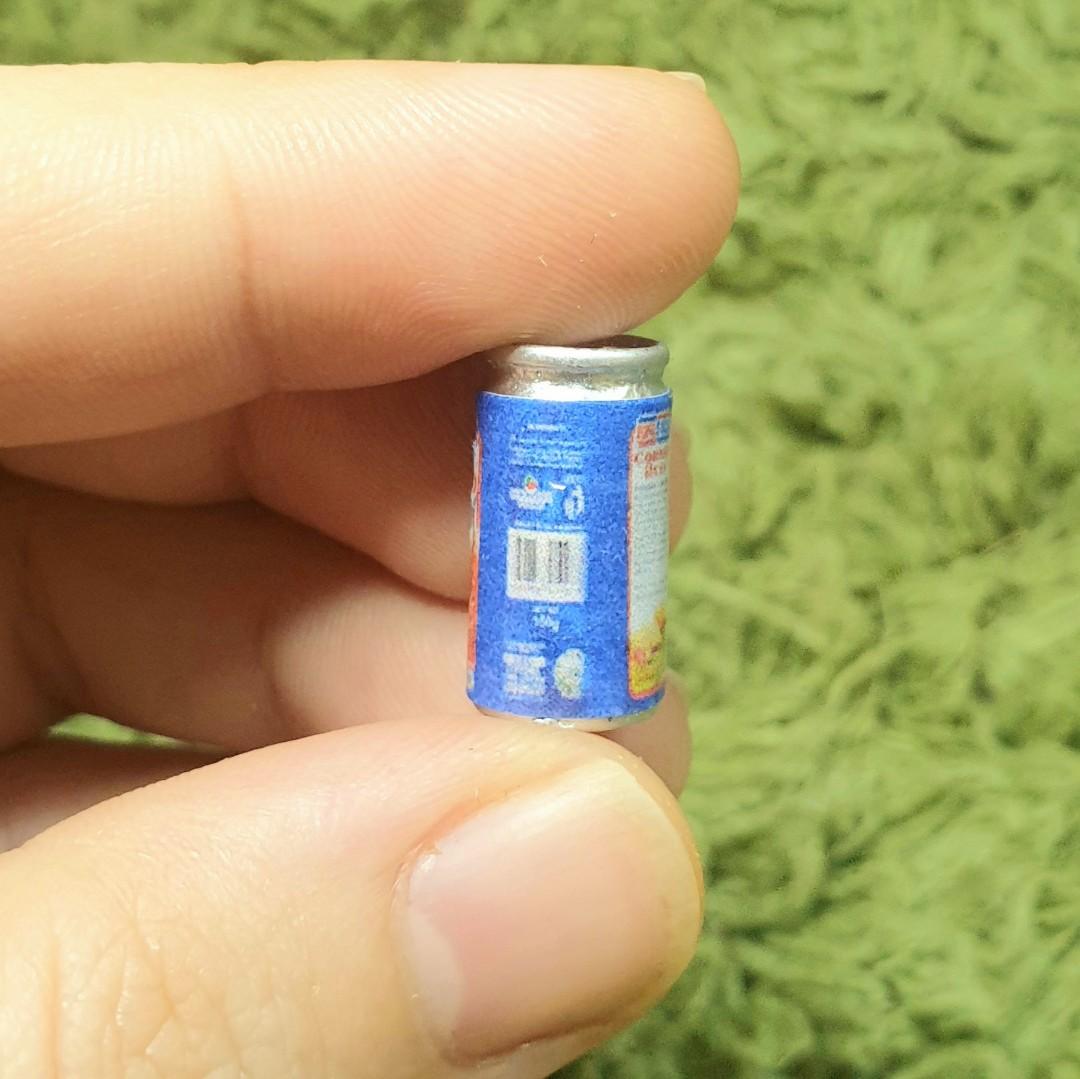 miniature cute small food cans corned beef tuna sardines can food ...