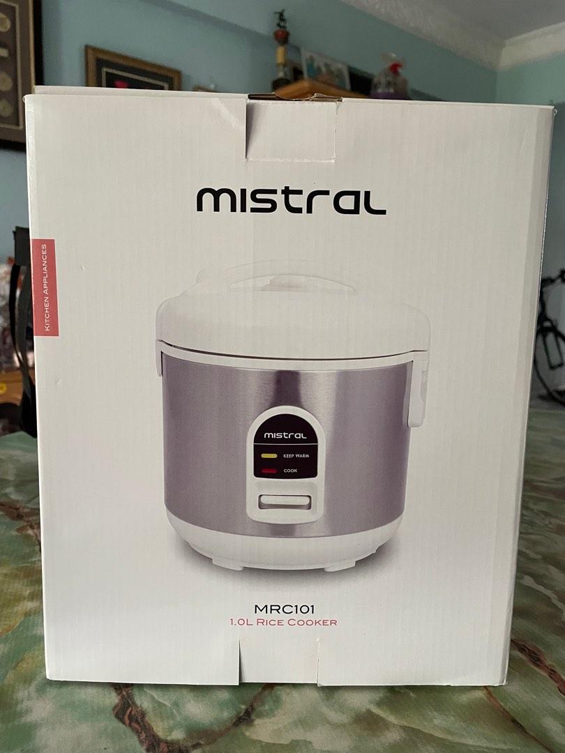 Mistral Rice Cooker 1.0 litre, TV & Home Appliances, Kitchen Appliances ...
