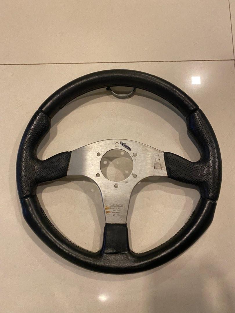 Momo Martini Racing 350mm steering wheel, Car Accessories, Accessories on Carousell