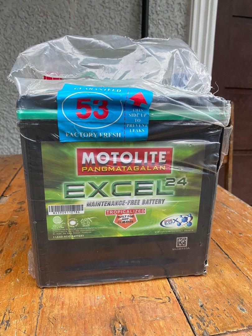 Motolite Excel battery (1sm), Car Parts & Accessories, Engine and ...