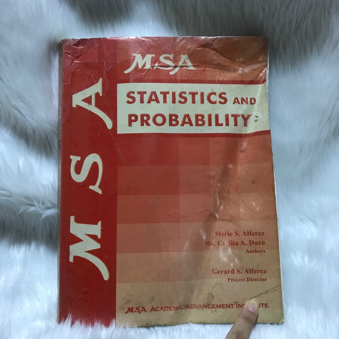 MSA Statistics and Probability, Hobbies & Toys, Books & Magazines ...