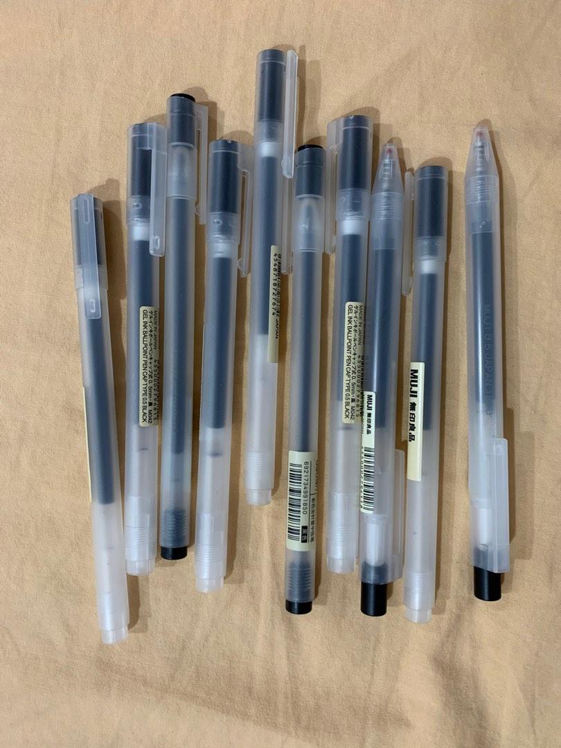 Muji Black Ballpens, Hobbies & Toys, Stationary & Craft, Stationery ...