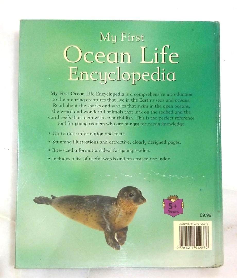 MY FIRST OCEAN LIFE ENCYCLOPEDIA BOOK, Hobbies & Toys, Books ...