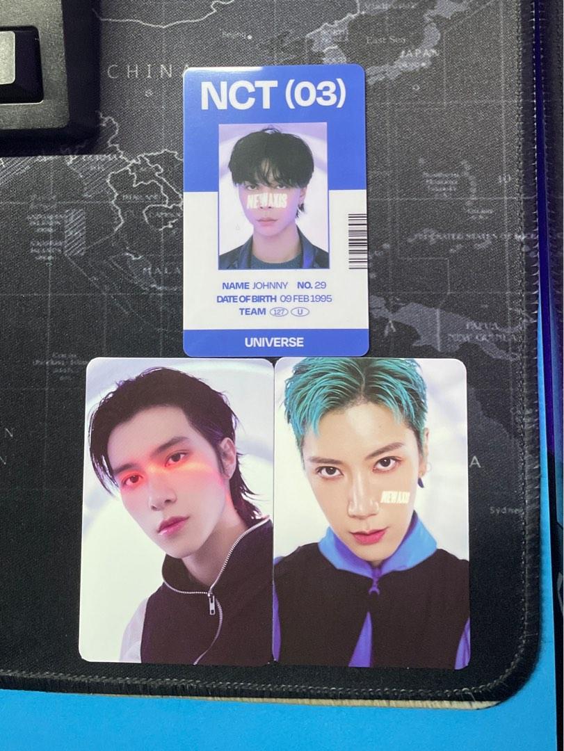 NCT 2021 Johnny Ten Hendery ID/concept photocards (Universe), Hobbies & Toys, Memorabilia ...
