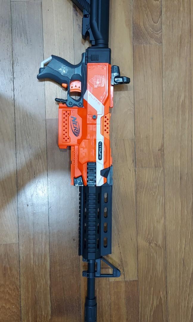 Nerf Stryfe M4/ HK416 Kit, Hobbies & Toys, Toys & Games on Carousell