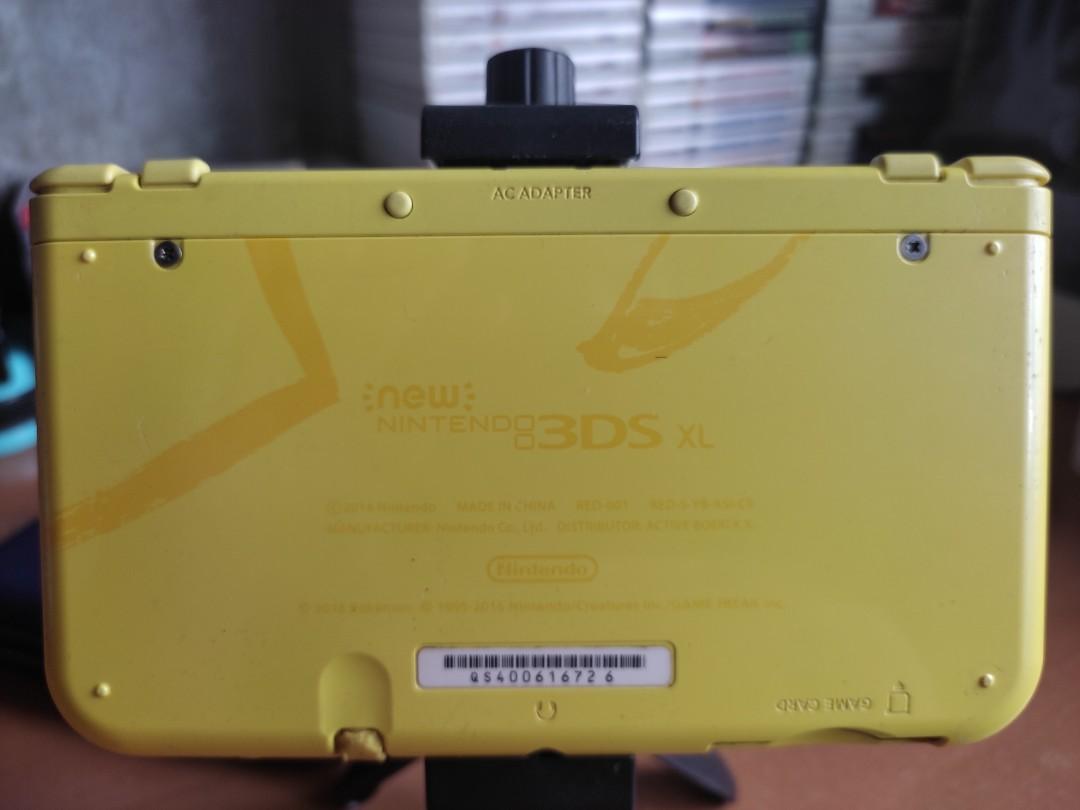 New Nintendo 3ds XL Pikachu edition ( CFW 8gb Full of Games ), Video Gaming, Video Game Consoles ...
