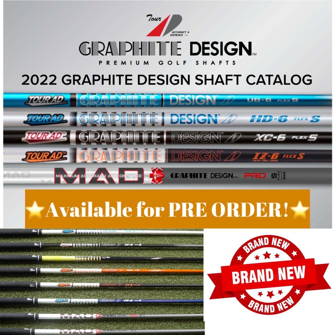 NEW Uncut Tour AD Shafts (ALL Flexes available) [**Available for Pre ...