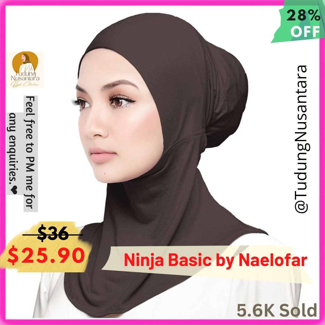 Ninja Basic by Naelofar, Women's Fashion, Muslimah Fashion, Hijabs on ...