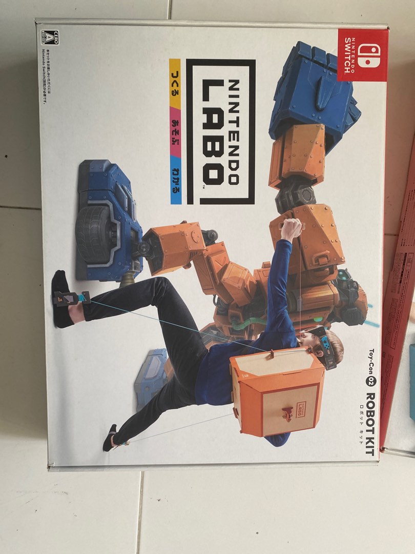 Nintendo switch Labo driver kit , robot kit, Hobbies & Toys, Toys & Games on Carousell