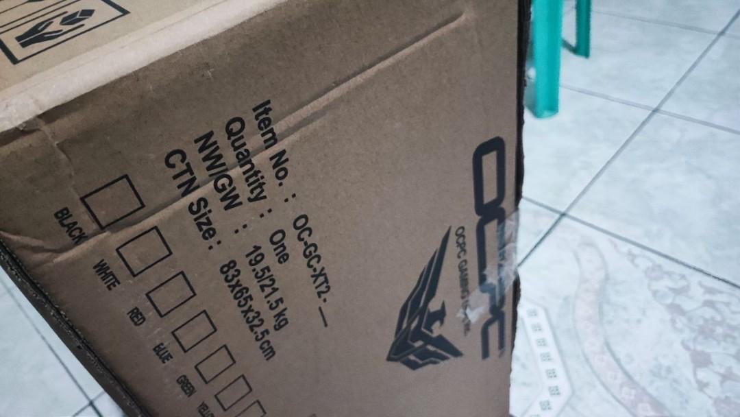 GAMING CHAIR (OCPC OC-GC-XT2), Computers & Tech, Parts & Accessories ...