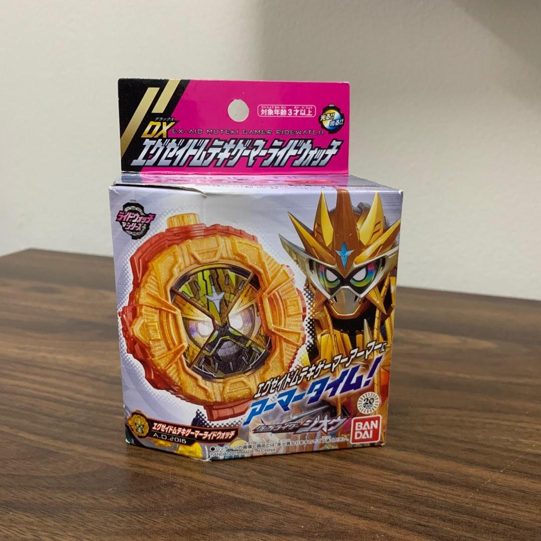 Original Bandai Kamen Rider DX RideWatch Zio Ultimate kiva Genius Hyper ...