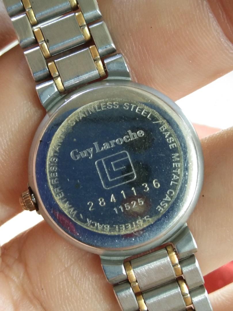 Original Guy Laroche lady watch Swiss made, Women's Fashion, Watches ...