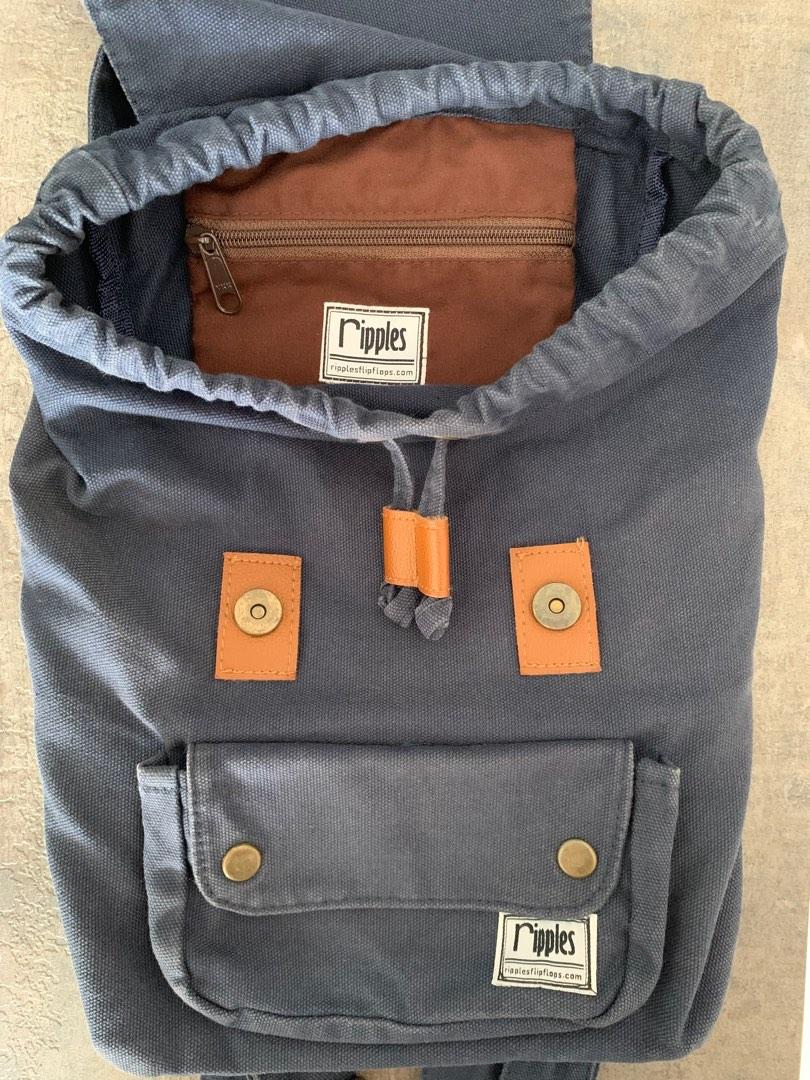 Original RIPPLES anchor design Backpack haversack bag from Australia ...