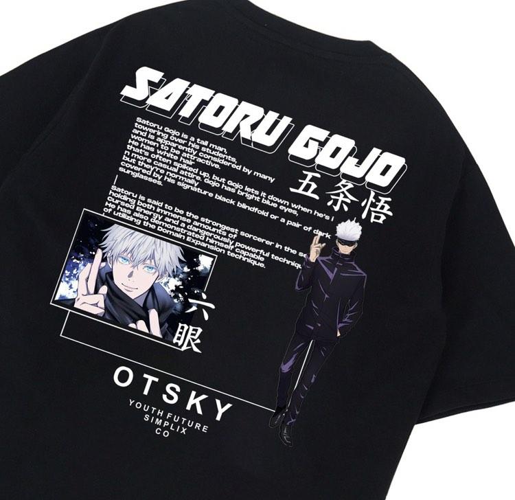 OTSKY gojo satoru t-shirt, Men's Fashion, Tops & Sets, Tshirts & Polo ...