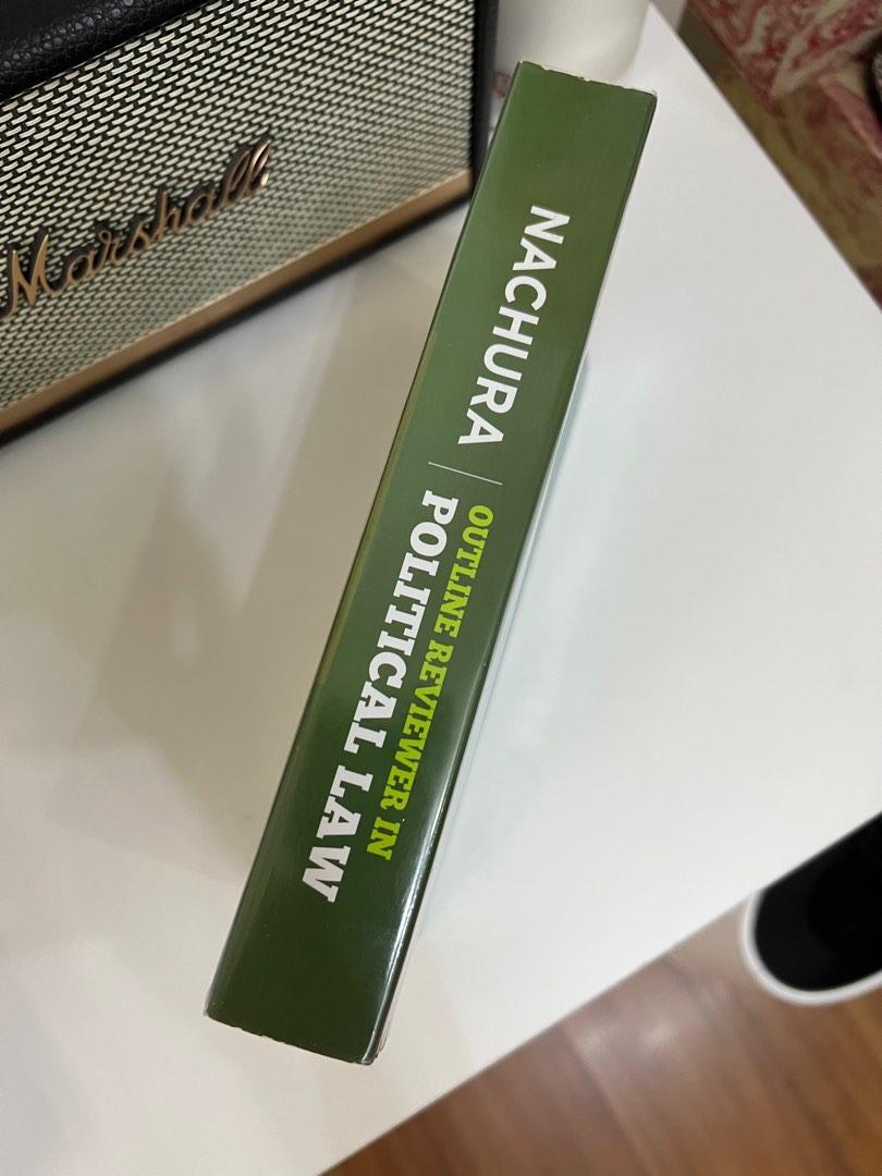 Outline Reviewer in Political Law by Nachura, Hobbies & Toys, Books ...