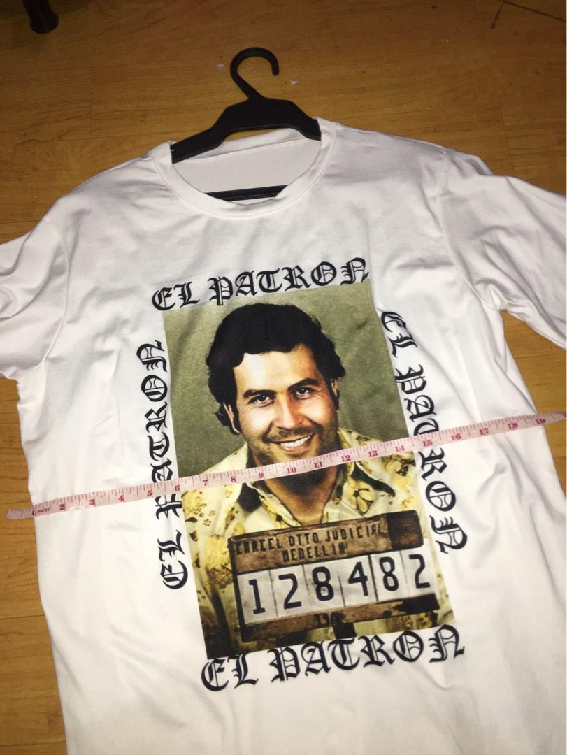 PABLO ESCOBAR oversized shirt (unisex), Men's Fashion, Tops & Sets ...