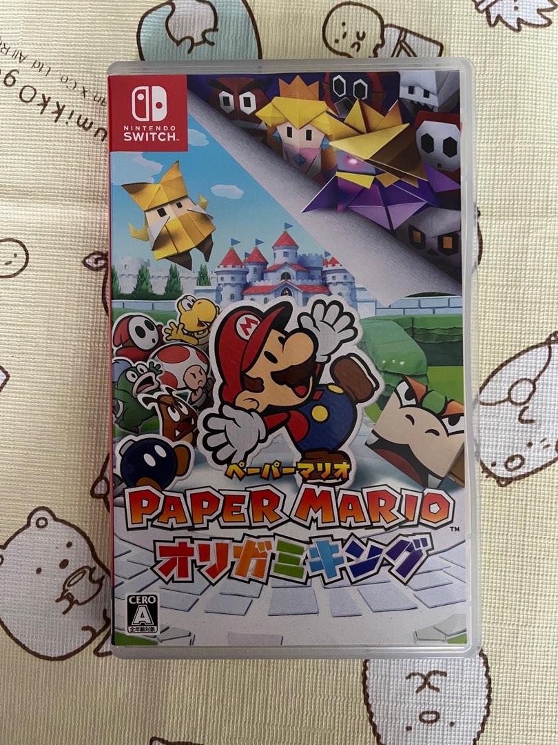 Paper Mario Switch Game, 電子遊戲, 電子遊戲, Nintendo 任天堂 on Carousell