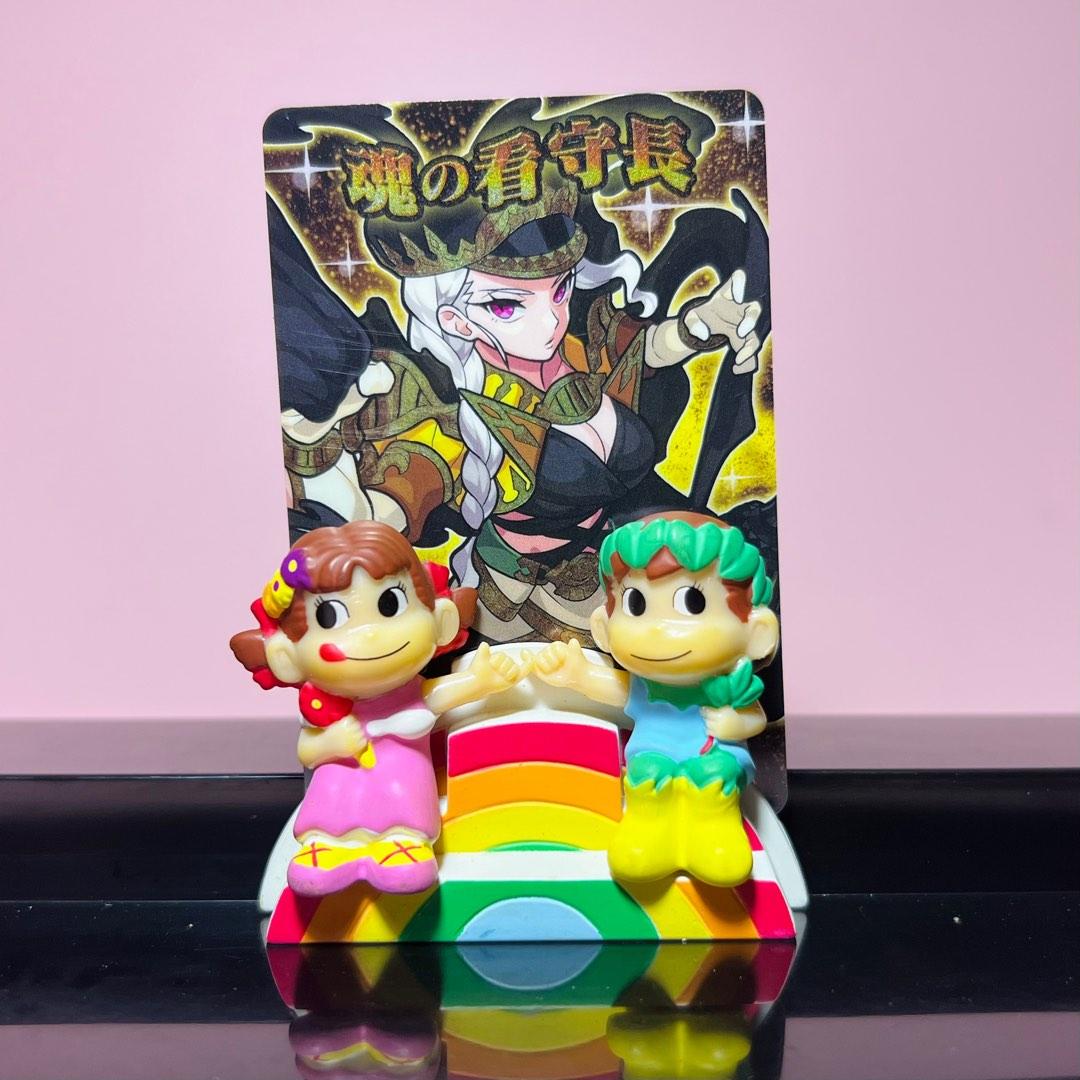 Peko & Poko Chan Mini Figure Display/Memo Note & Card Holder 6.3-6.5cm ...
