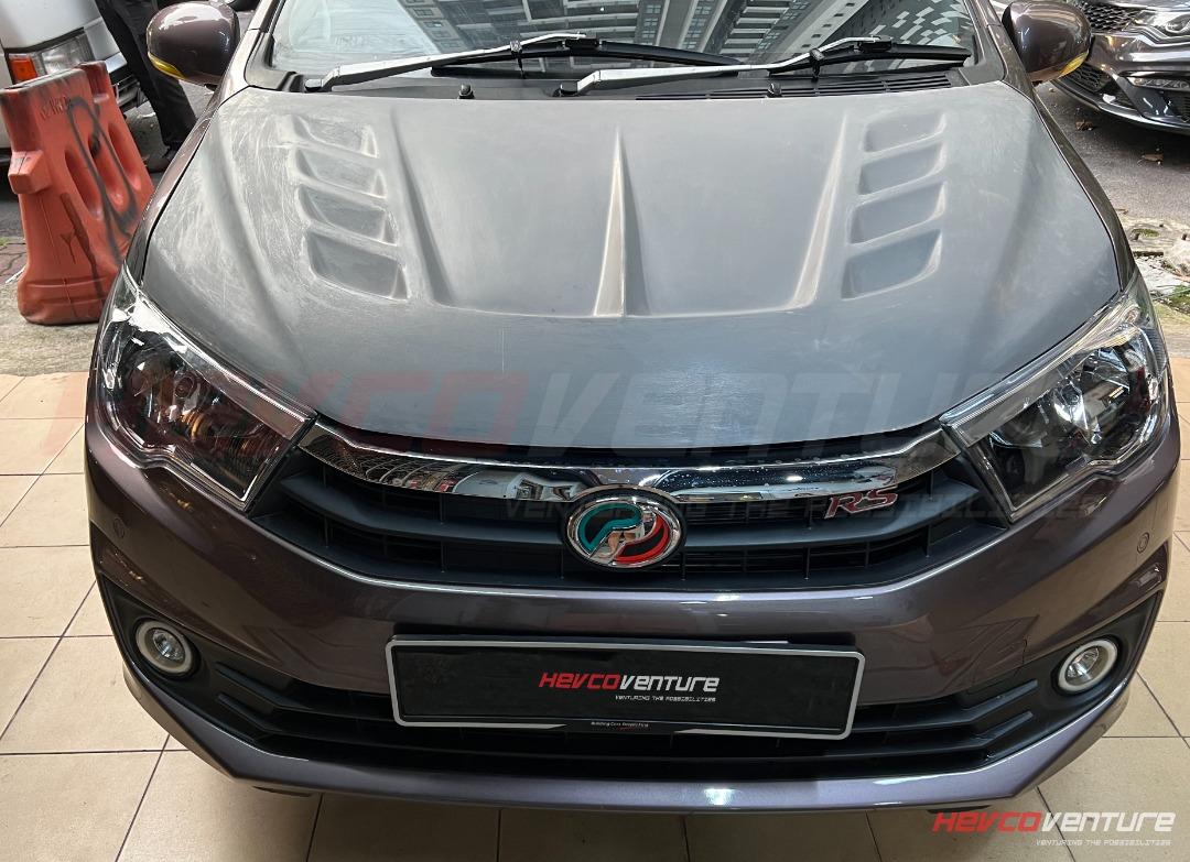 PERODUA BEZZA MUGEN RR FRONT BONNET, Auto Accessories on Carousell