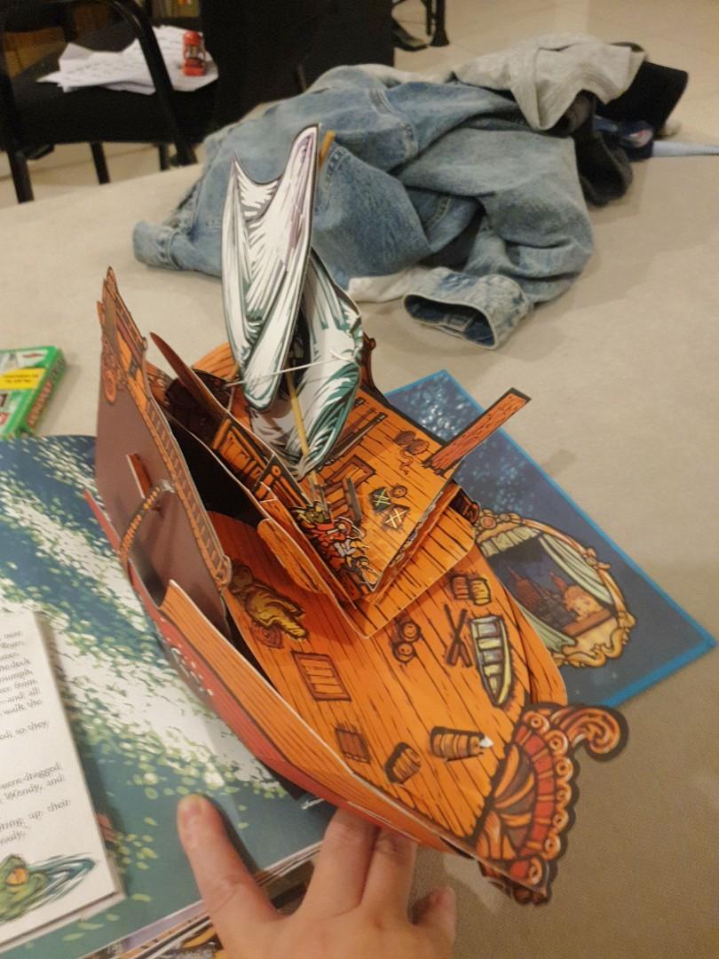 PETER PAN POP UP BOOK, Hobbies & Toys, Books & Magazines, Children's ...