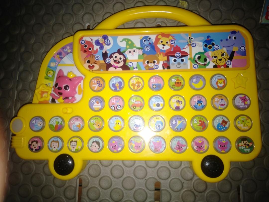 pinkfong learning korean hangul version (baby toy), Hobbies & Toys ...