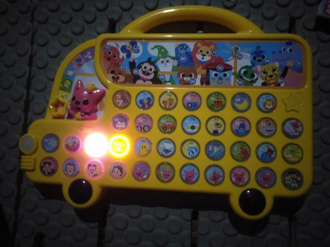 pinkfong learning korean hangul version (baby toy), Hobbies & Toys ...