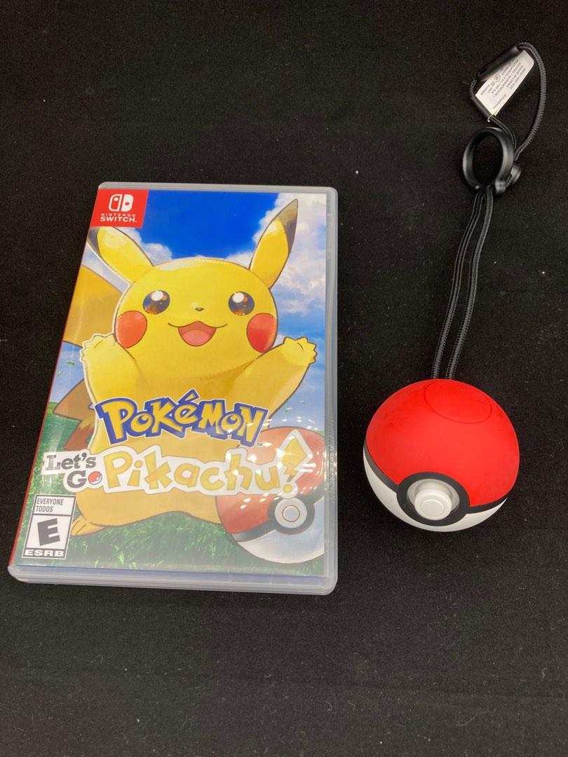 Pokémon Let’s Go Pikachu + Pokeball Plus, Video Gaming, Video Games ...