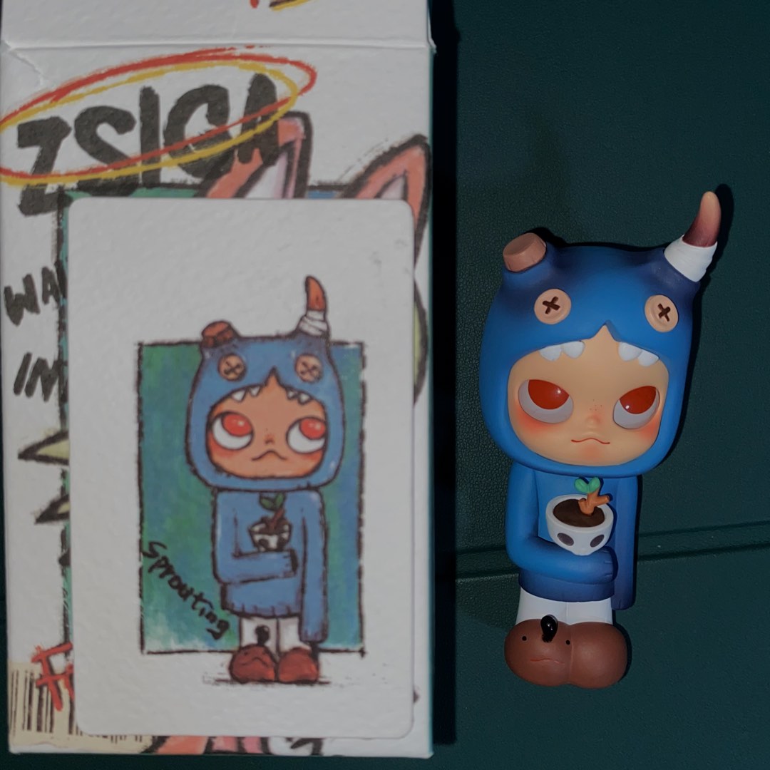 Popmart zsiga sprouting, Hobbies & Toys, Toys & Games on Carousell