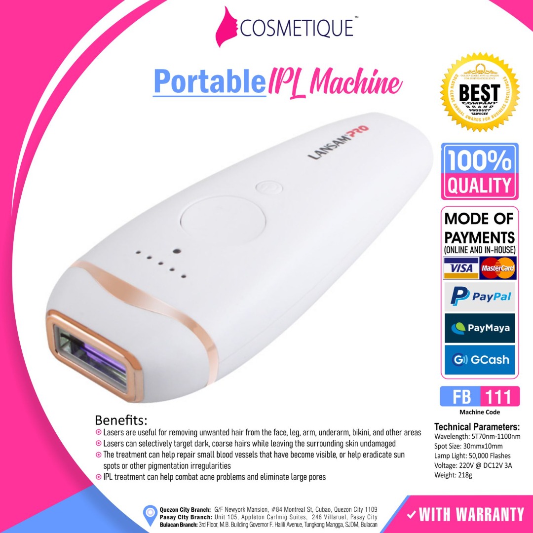 Portable IPL Machine, Beauty & Personal Care, Hair on Carousell