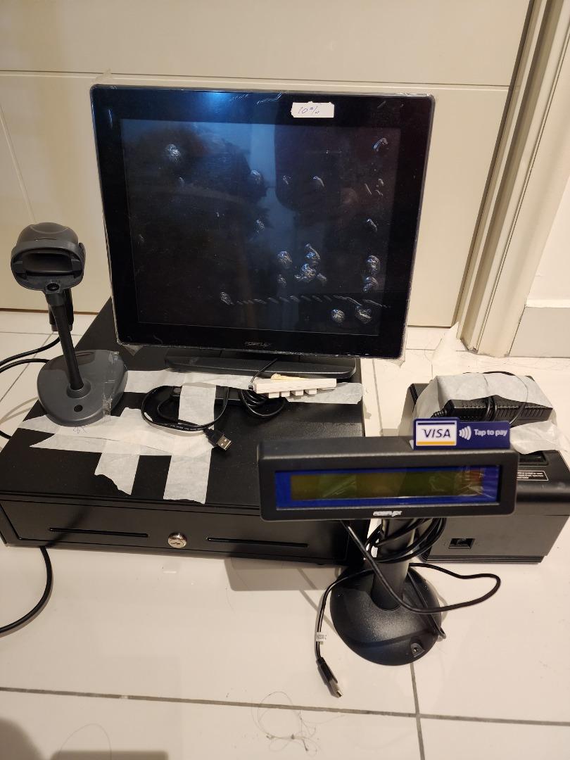 Posiflex POS Terminal with printer,barcode scanner,Two line display ...