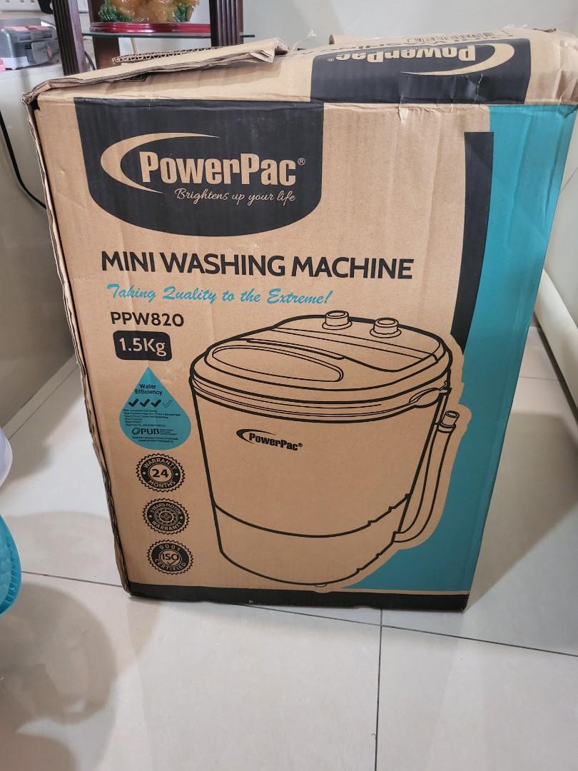 Powerpac Mini Washing Machine, TV & Home Appliances, Washing Machines ...