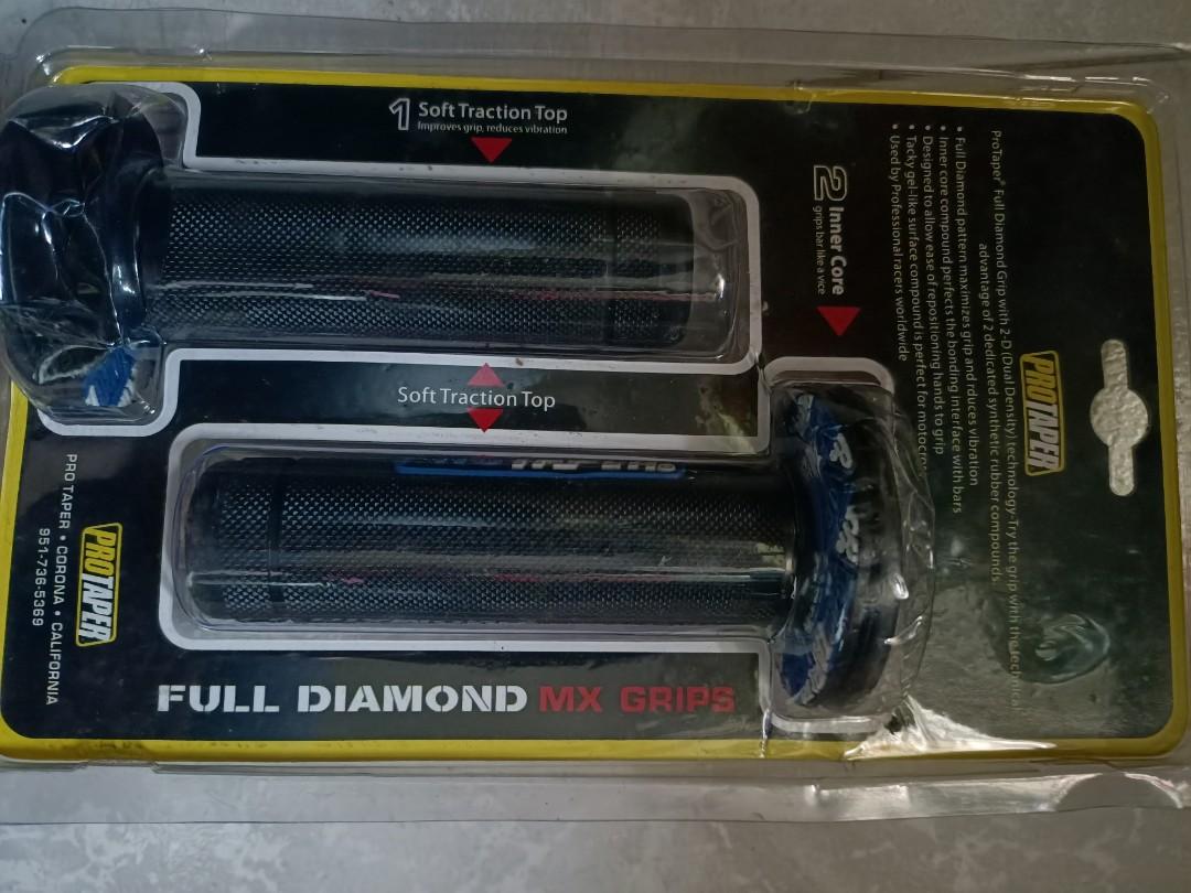 Pro taper motorbike grips, Motorcycles, Motorcycle Accessories on Carousell