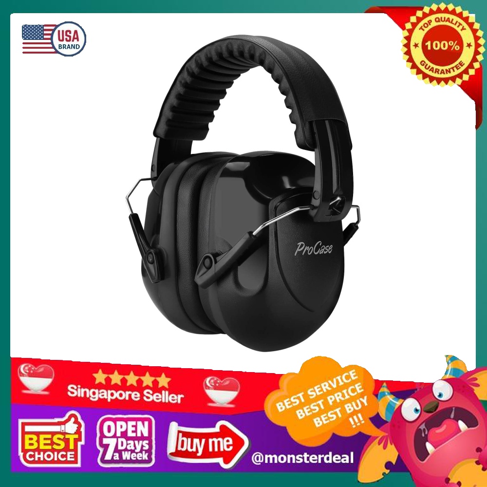 ProCase Noise Reduction Safety Ear Muffs, Hearing Protection Earmuffs ...