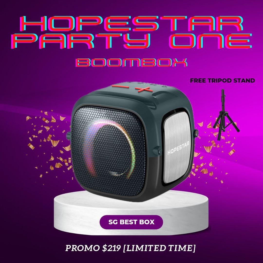 [PROMO] HOPESTAR | PARTY ONE | SOUNDBOX | BOOMBOX | SPEAKER | MUSIC ...
